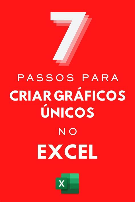 7 Passos Para Criar Gráficos Originais No Excel Graficos Excel Aula De Excel Aprender Excel