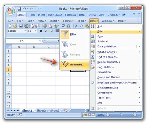 Filtre Excel