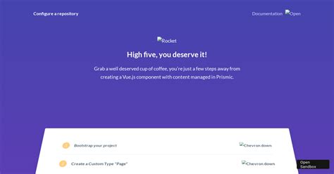 Prismic Vuejs Starter Forked Codesandbox