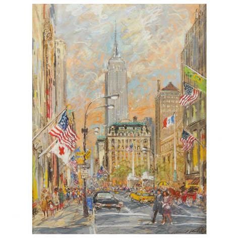 Kamil Kubik American 1930 2011 View Of Empire State Building