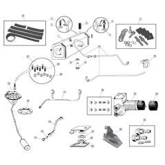 Jaguar Xk120 Xk140 Xk150 Fuel System Components And Parts Moss Motors