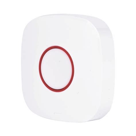Boton De Panico Para Alarma Ax Pro Indicador Led Ds Pdeb1 Eg2 Wb