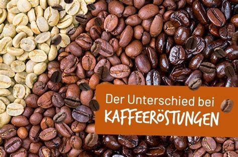 The difference in coffee roasts