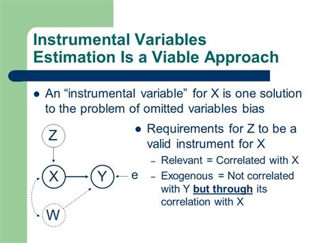Instrumental Variables Estimation With Examples From Criminology