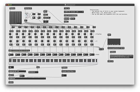 Grid Keyboard V11 Library Lines