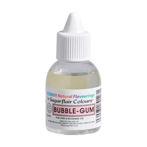Bubblegum Kosher Concentrated Natural Flavour 30ml Your Baking