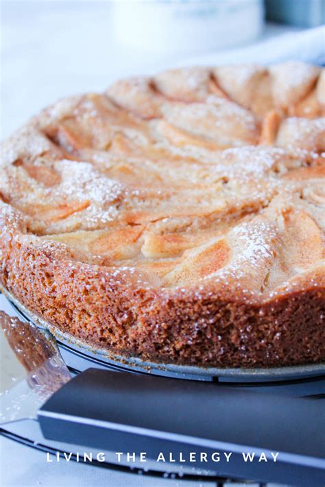 Vegan Spiced Pear Cake Living The Allergy Way