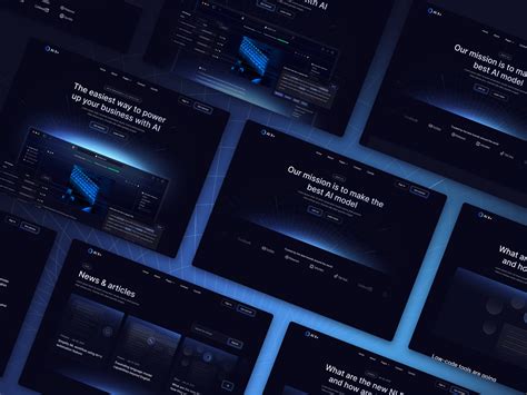 ai x technology html5 responsive website template