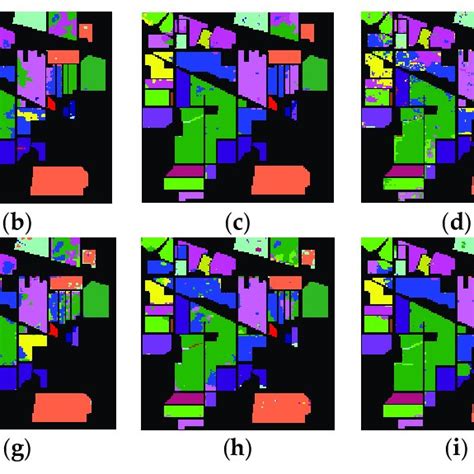 Comparison Of Classification Performance On Indian Pines Dataset