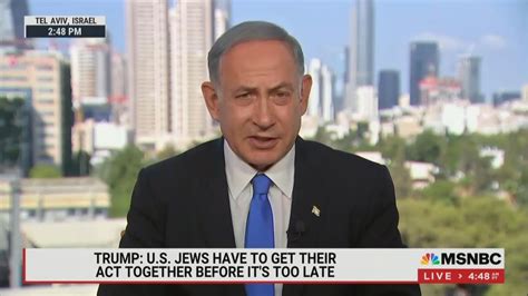 Benjamin Netanyahu Defends Donald Trumps Anti Semitic Post