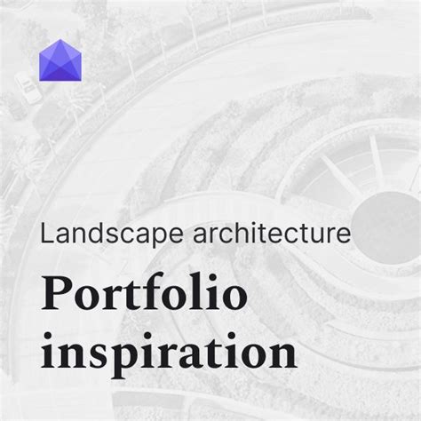 Landscape Architecture Portfolio Examples
