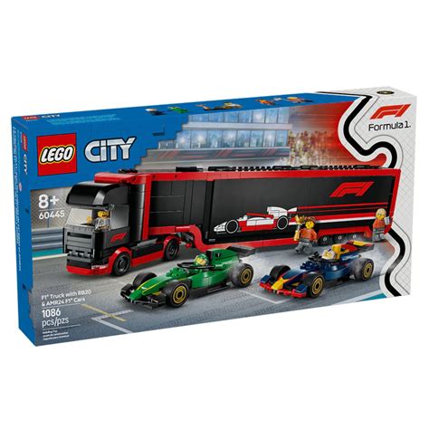 Lego City Camión De F1 Con Autos De F1 Rb20 Y Amr24 60445 Updown Juegos