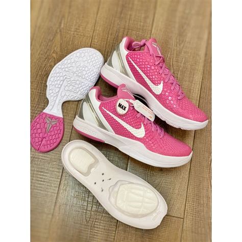 Nike Kobe 6 Kay Yow Think Pink 429659 601 คุณภาพต้นฉบับ 100 รองเท้า