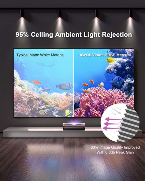 100" Cinematic ALR Screen