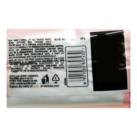 Buy Lux Soft Glow Rose And Vitamin E For Glowing Skin Beauty Soap Mega