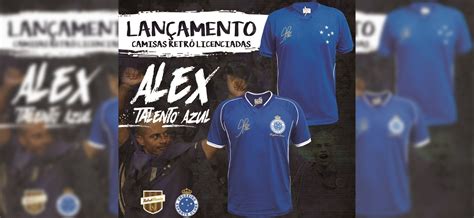 Cruzeiro lança camisas retrô em homenagem a Alex Mantos do Futebol