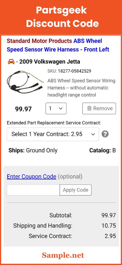 30 Off Partsgeek Promo Code Coupon Code And Discount Codes In