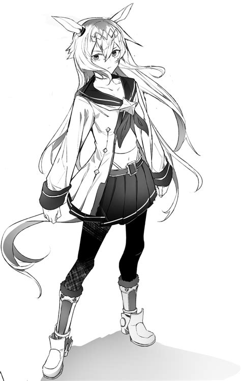 オグリキャップ ウマ娘 いくらうにのイラスト