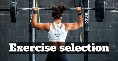 Blog Exercise Selection Bodybuilding And Sports Supplements