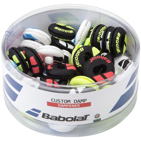 Babolat Custom Damp Round Vibration Dampeners Pack Of 48