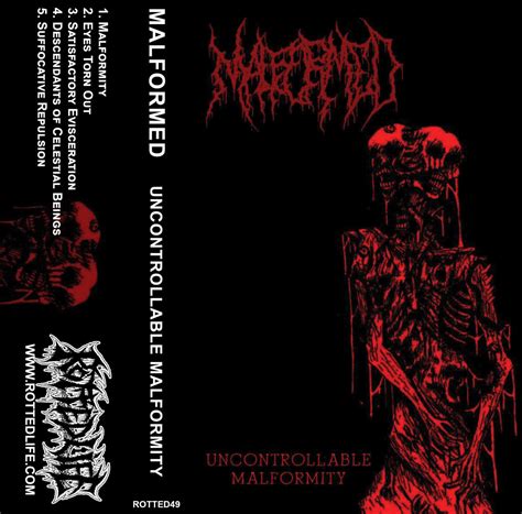 Malformed Uncontrollable Malformity Tape Night Terrors Records