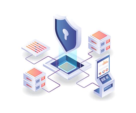 Network Monitor Server Security Analysis 5647900 Vector Art At Vecteezy