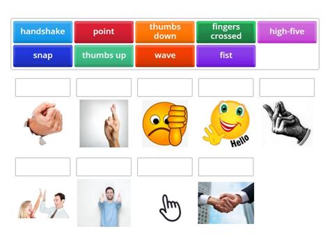 Gestures Match Up