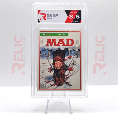 Relic Library Number 2c0387 Relic Card Grading