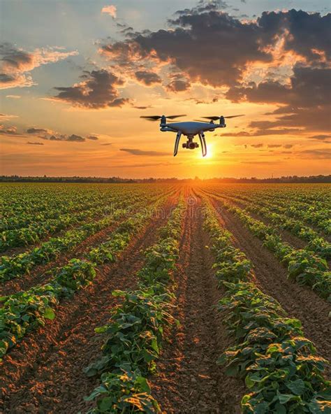 Utilizing Drones And Automated Systems A High Tech Robot Farmer Manages Large Fields