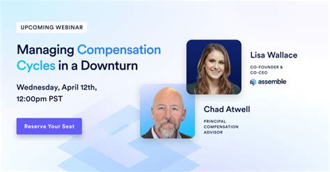 Enrique J Esclusa On Linkedin Join Assembles April Webinar Managing Compensation Cycles In A