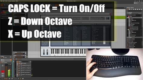 Bitwig Studio How To Use The Computer Keyboard As A Midi Keyboard