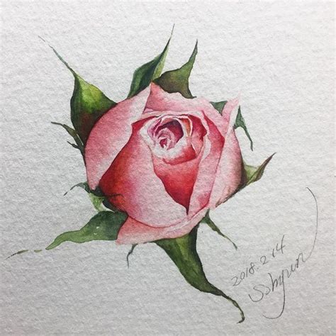 Happy Valentines Day Happyvalentinesday 장미 그리기 그림 꽃그림 베리현