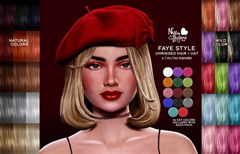 Second Life Marketplace No Faye Style All Colors
