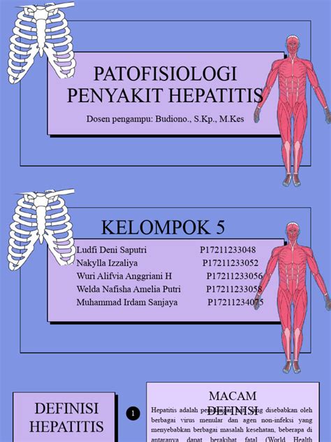 Patofisiologi Kelompok 5 Hepatitis Pdf Pengembangan Diri