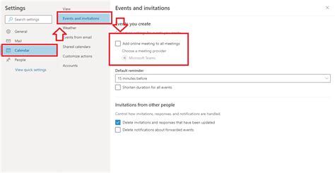 Disabling Teams Meeting Invites On Outlook Help Illinois State