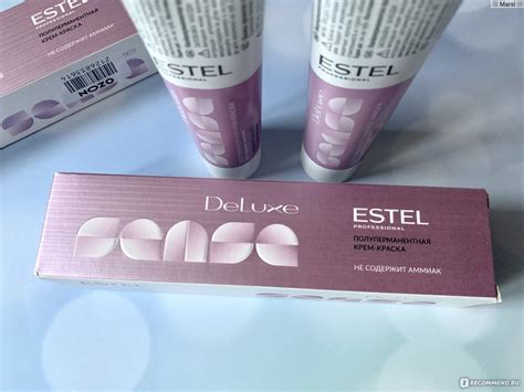 Полуперманентная крем-краска Estel De Luxe Sense - «🧜‍♀️ ОДИН момент ...