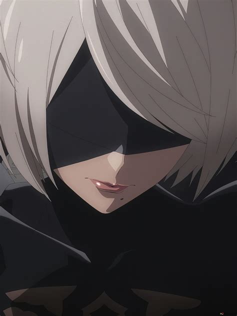 Nierautomata Ver11a Anime Yorha No 2 Type B 4k Wallpaper Download