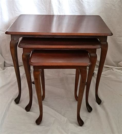 Nesting Tables 3 Mahogany Catawiki