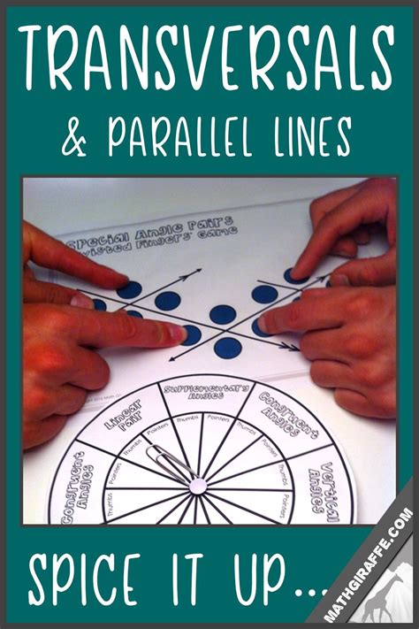 Fun Activities For Parallel Line Theorems Angle Pairs Along Transversals Artofit