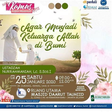 Kajian Agar Menjadi Keluarga Allah Di Bumi