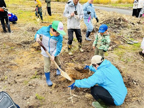 第2回 広葉樹の植栽及び森林まつり 津南町森林組合