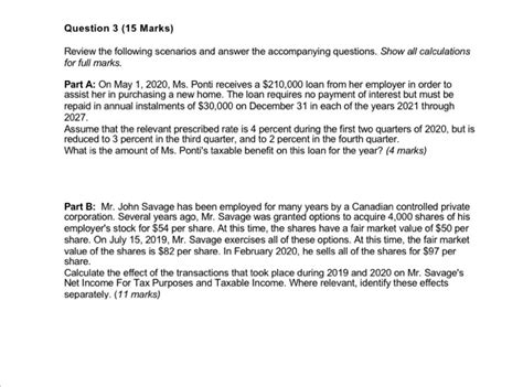 Solved Question 3 15 Marks Review The Following Scenarios