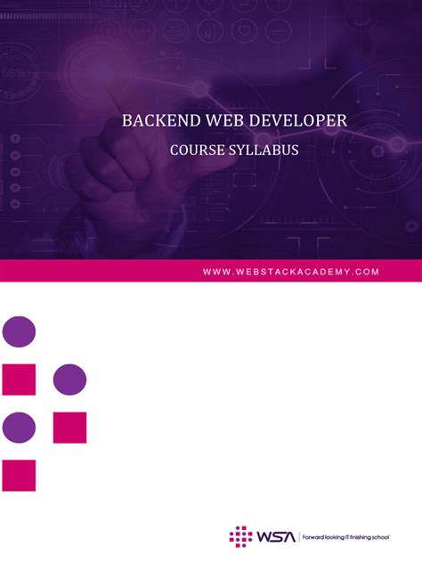 Wsa Backend Web Developer Course Syllabus Pdf Mongo Db Internet And Web