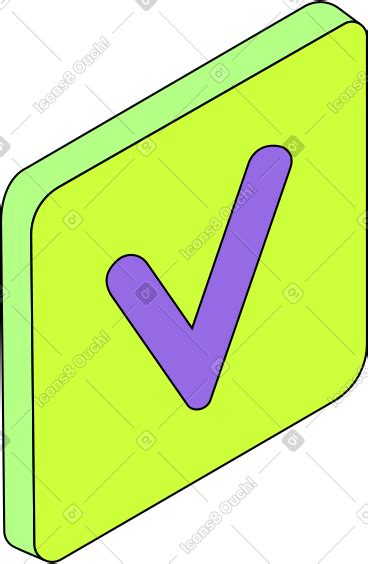 Значок галочки в Png Svg