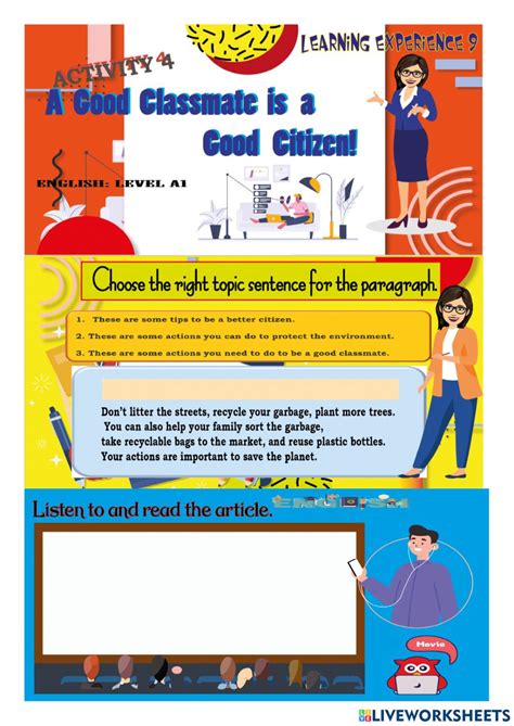 Good Classmate Worksheets Worksheetscity