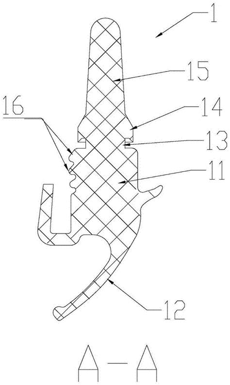 一种电蒸烤一体箱的门密封结构的制作方法