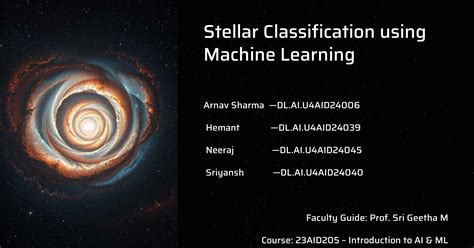 Stellar Classification Using Machine Learning