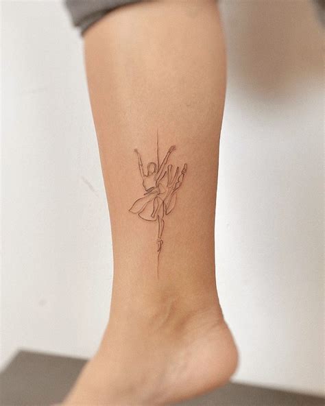 Ballet Dancer Inspiração Para Tatuagem Tatuagem Feminina Para Amigas
