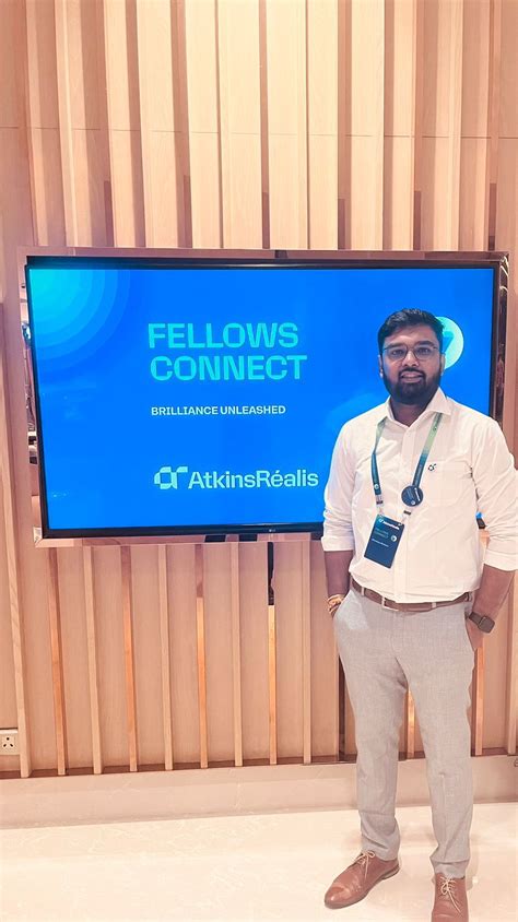 Dhananjay Singh Bhadoriya On Linkedin Atkinsréalis Fellowsconnect2023
