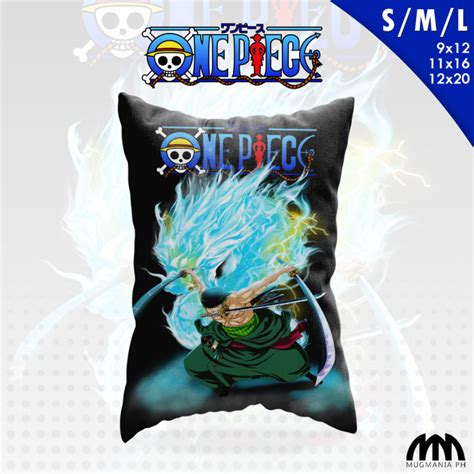Anime Pillows Mugmania One Piece Roronoa Zoro Pillows Available In Sizes Lazada PH